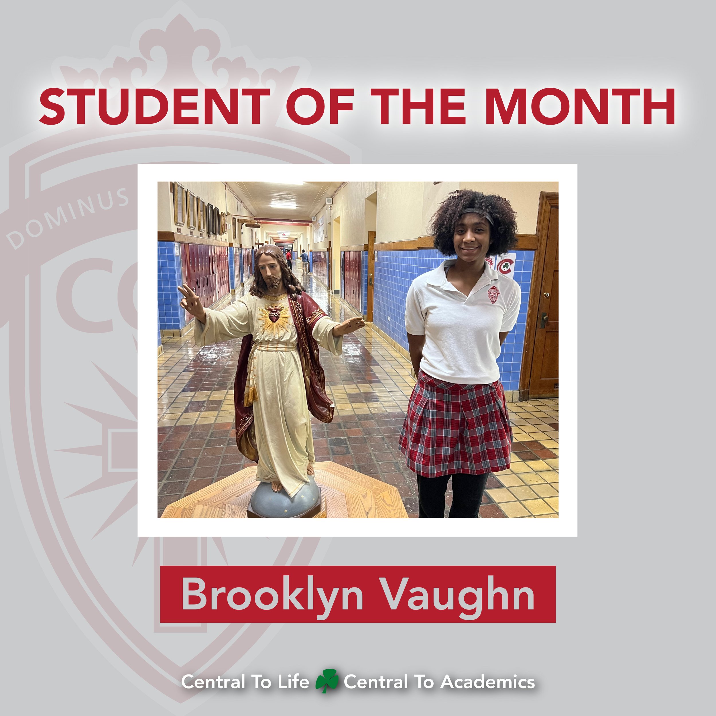 Brooklyn Vaughn Named Student of the Month for February — Central ...
