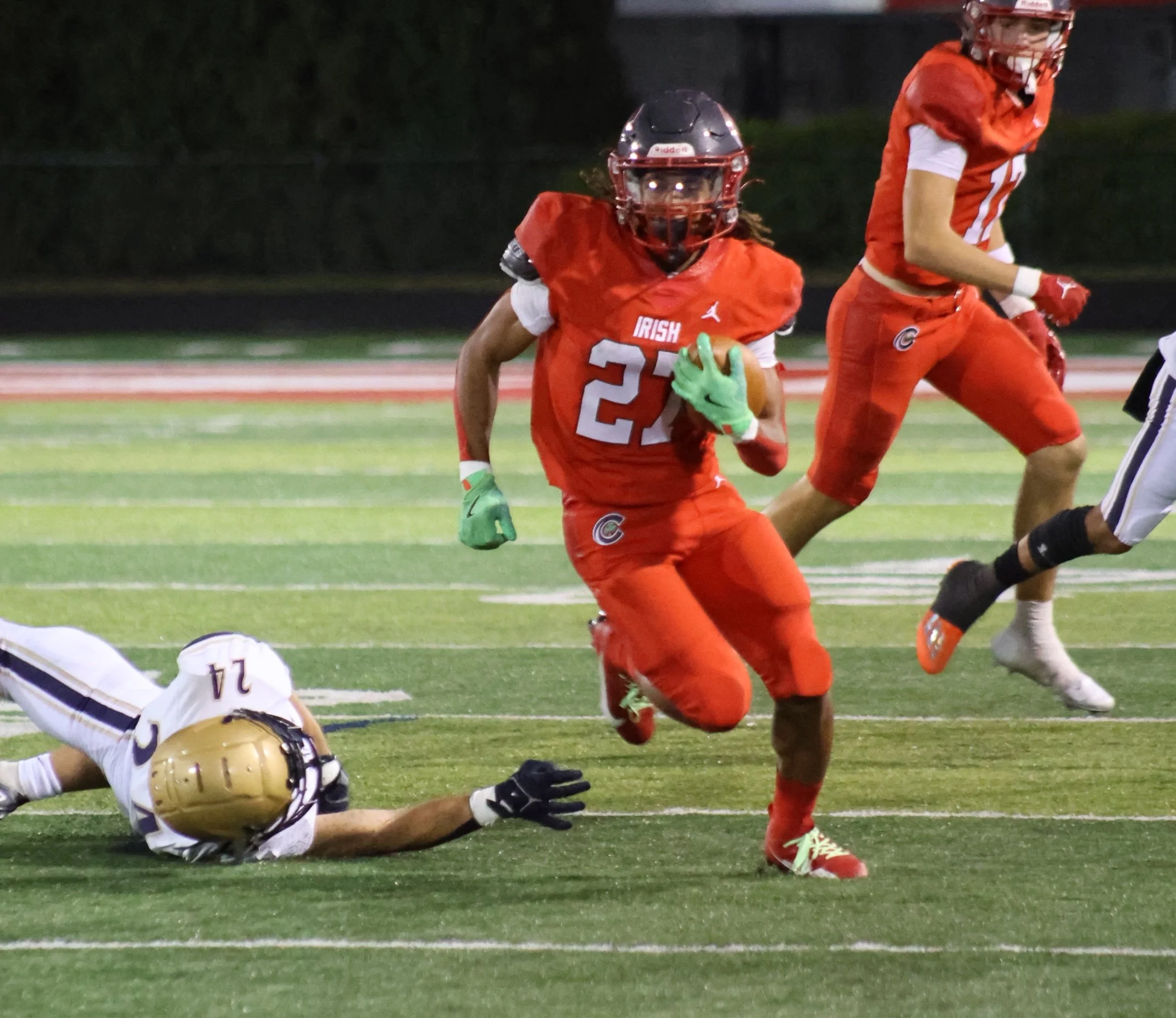 Football Topples Rival St. John's Jesuit at Home, 56-21 — Central ...