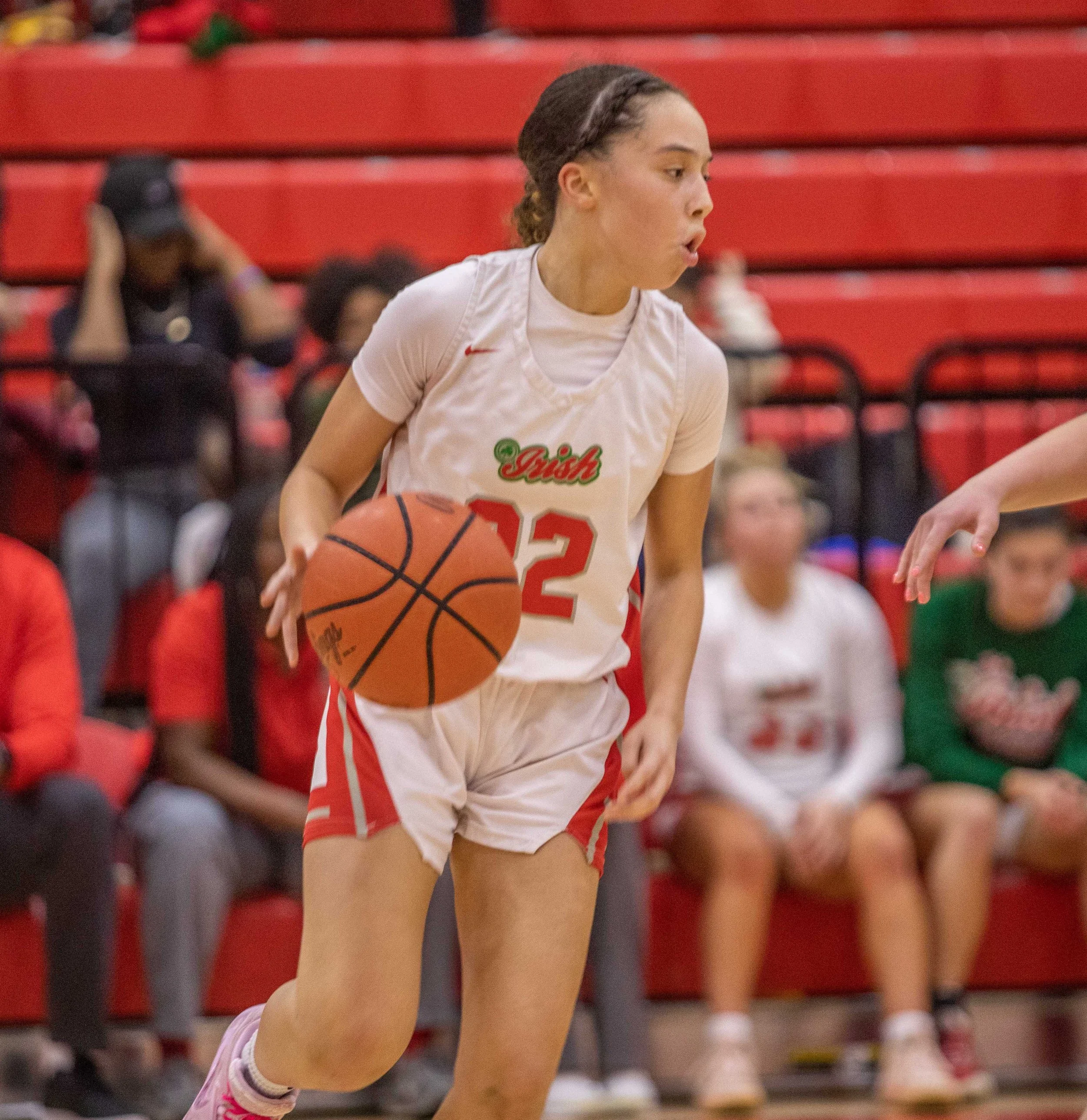 Girls’ Basketball Holds Off Rival St. Ursula Academy At Home, 50-45