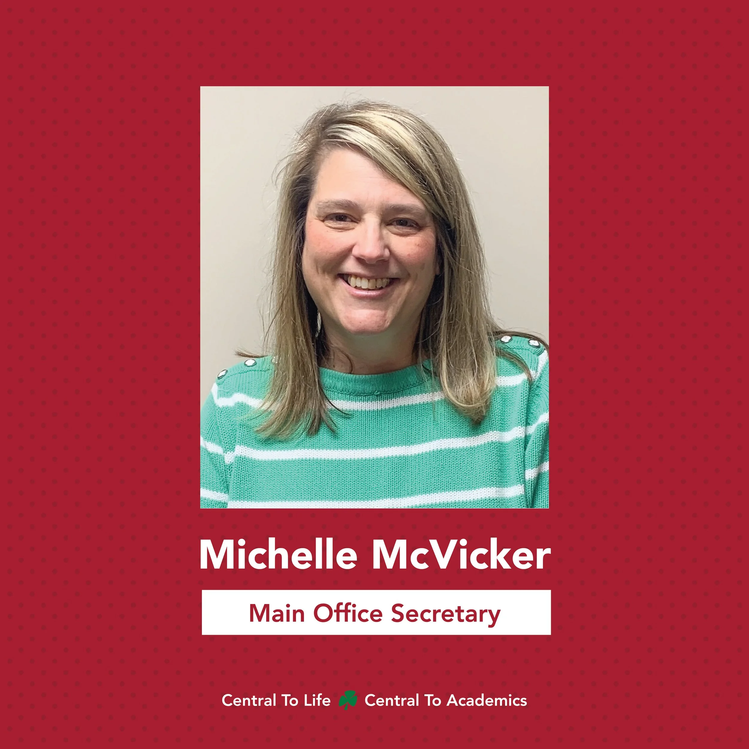 Get to Know CCHS Administrator - Michelle McVicker, ‘92 — Central ...
