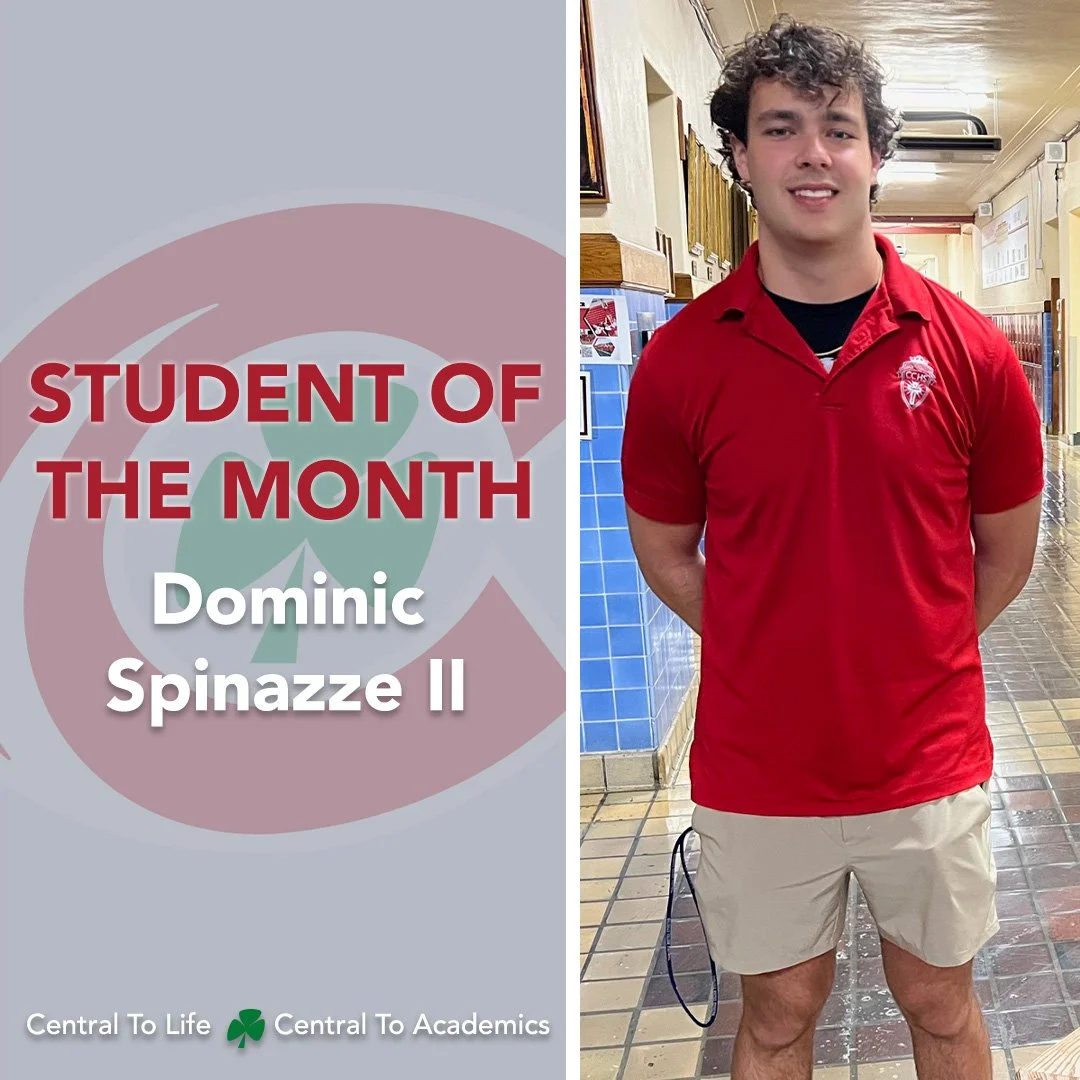 Dominic Spinazze II Chosen Student of the Month for April — Central ...