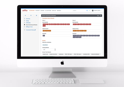 Afflo Organ Transplant Management