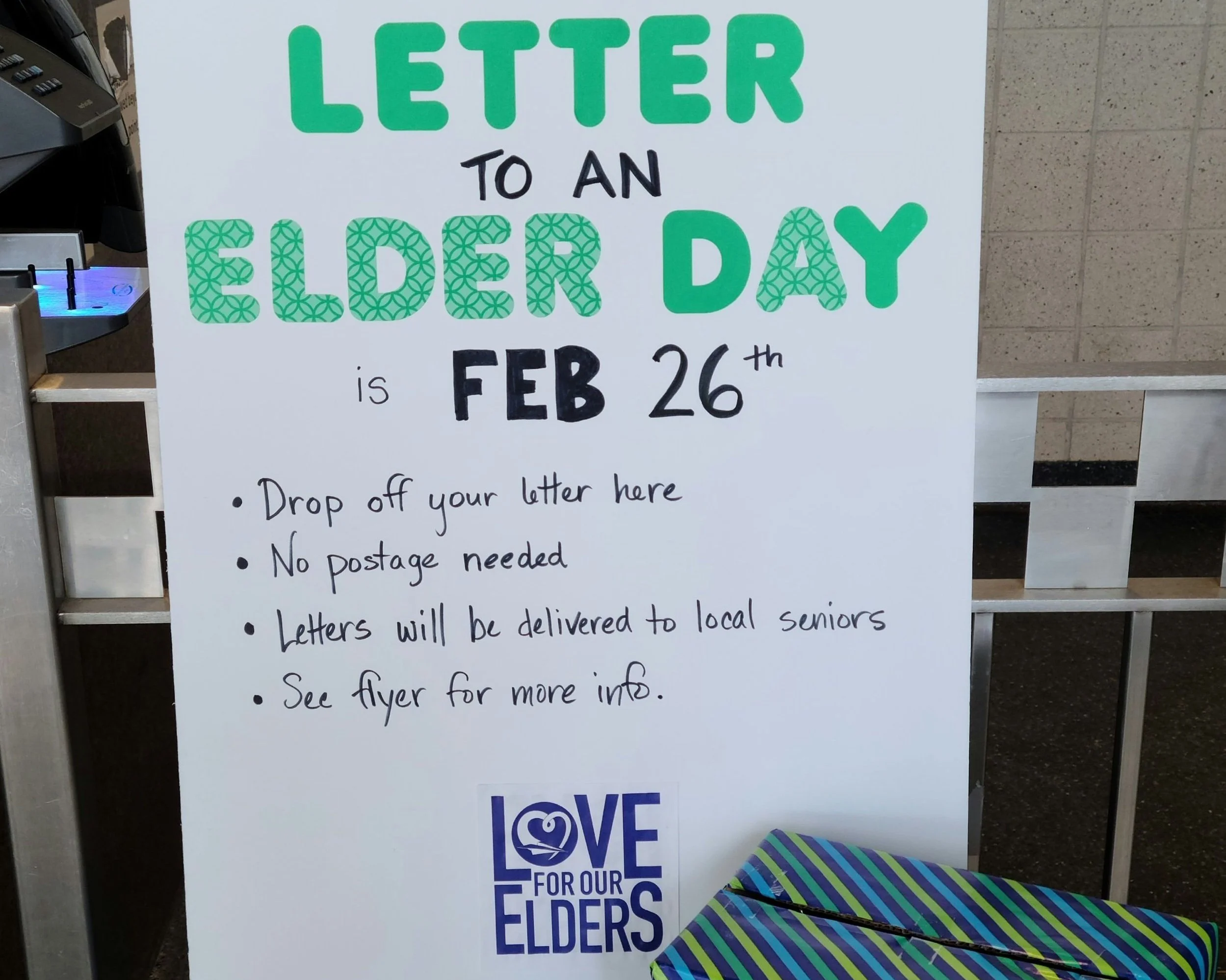Letter to an Elder Day — Love For Our Elders