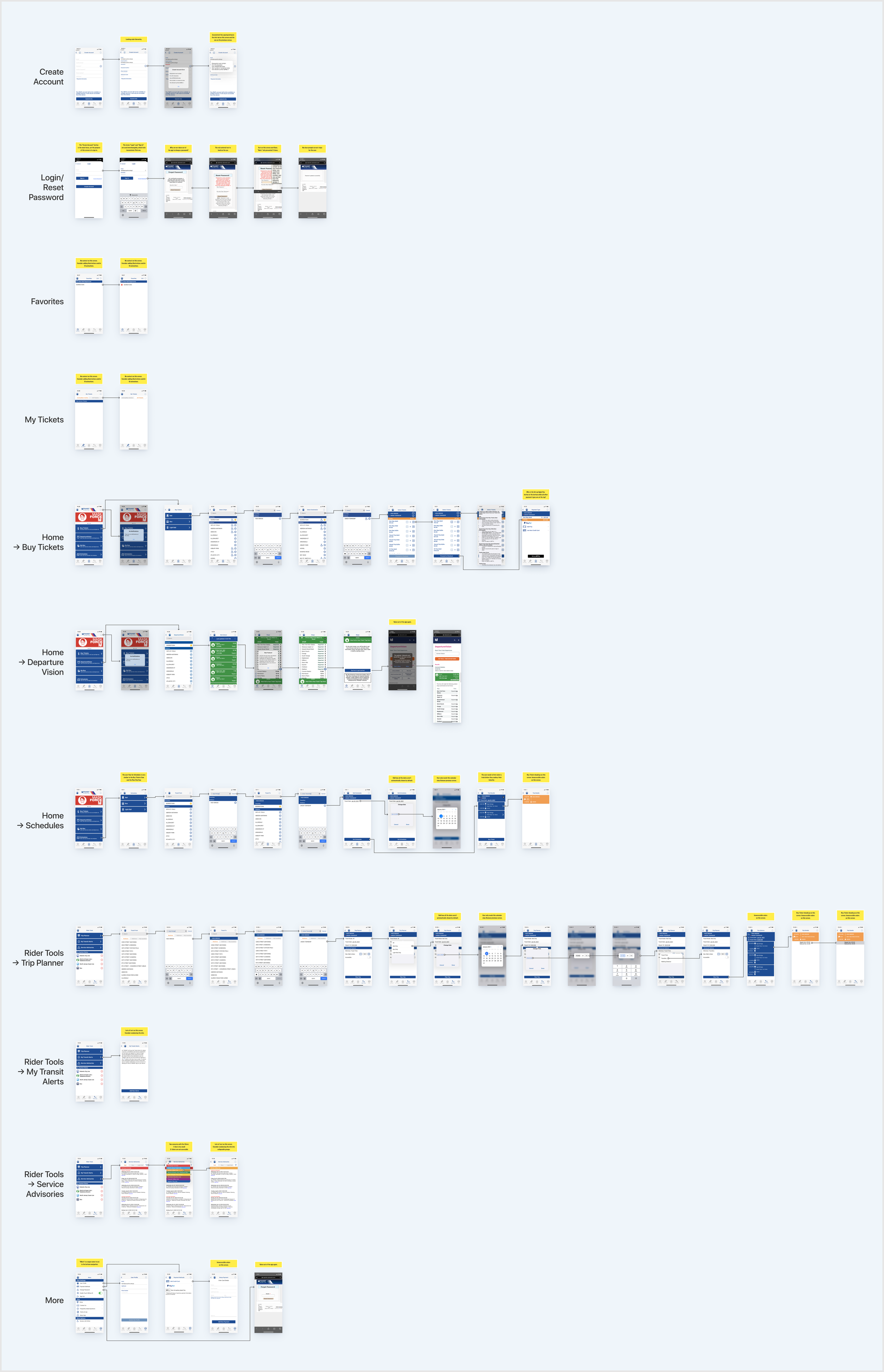 NJ Transit Mobile App Redesign — Jacqueline O'Connor