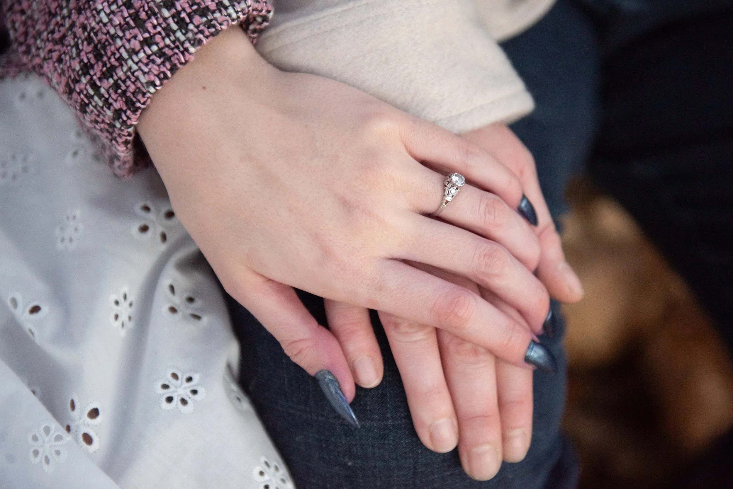 Sellwood Riverfront Park Queer Engagement Session — Hoddick Photography
