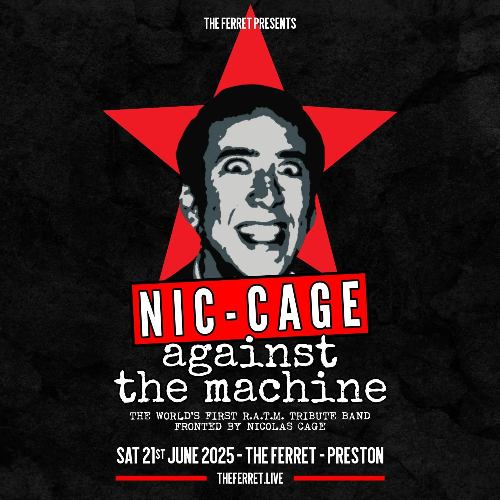 NIC CAGE AGAINST THE MACHINE - The world's first Rage Against The ...