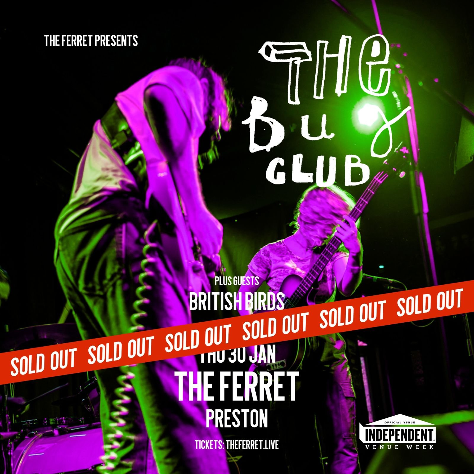 The Bug Club + British Birds - Independent Venue Week Tour (SOLD OUT ...