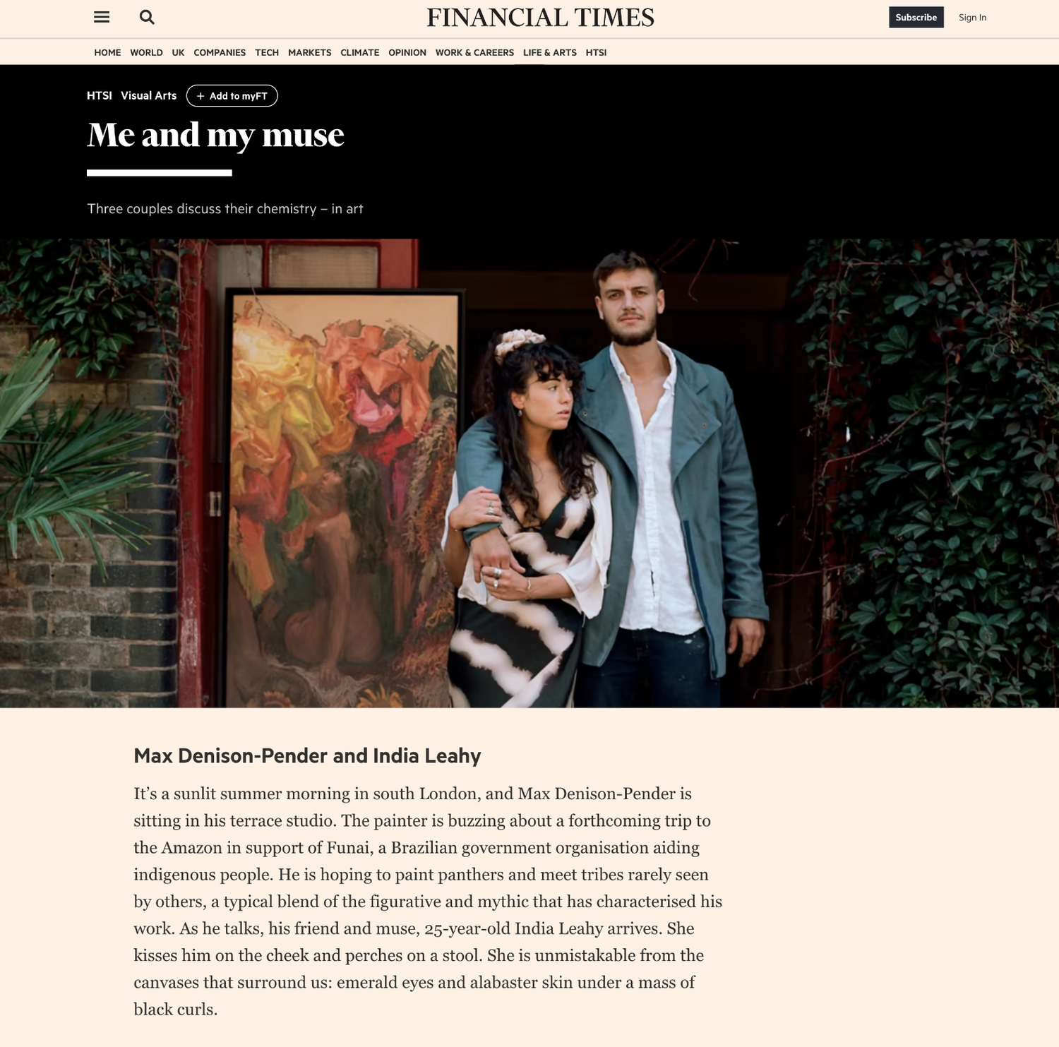 Press — MAX DENISON-PENDER