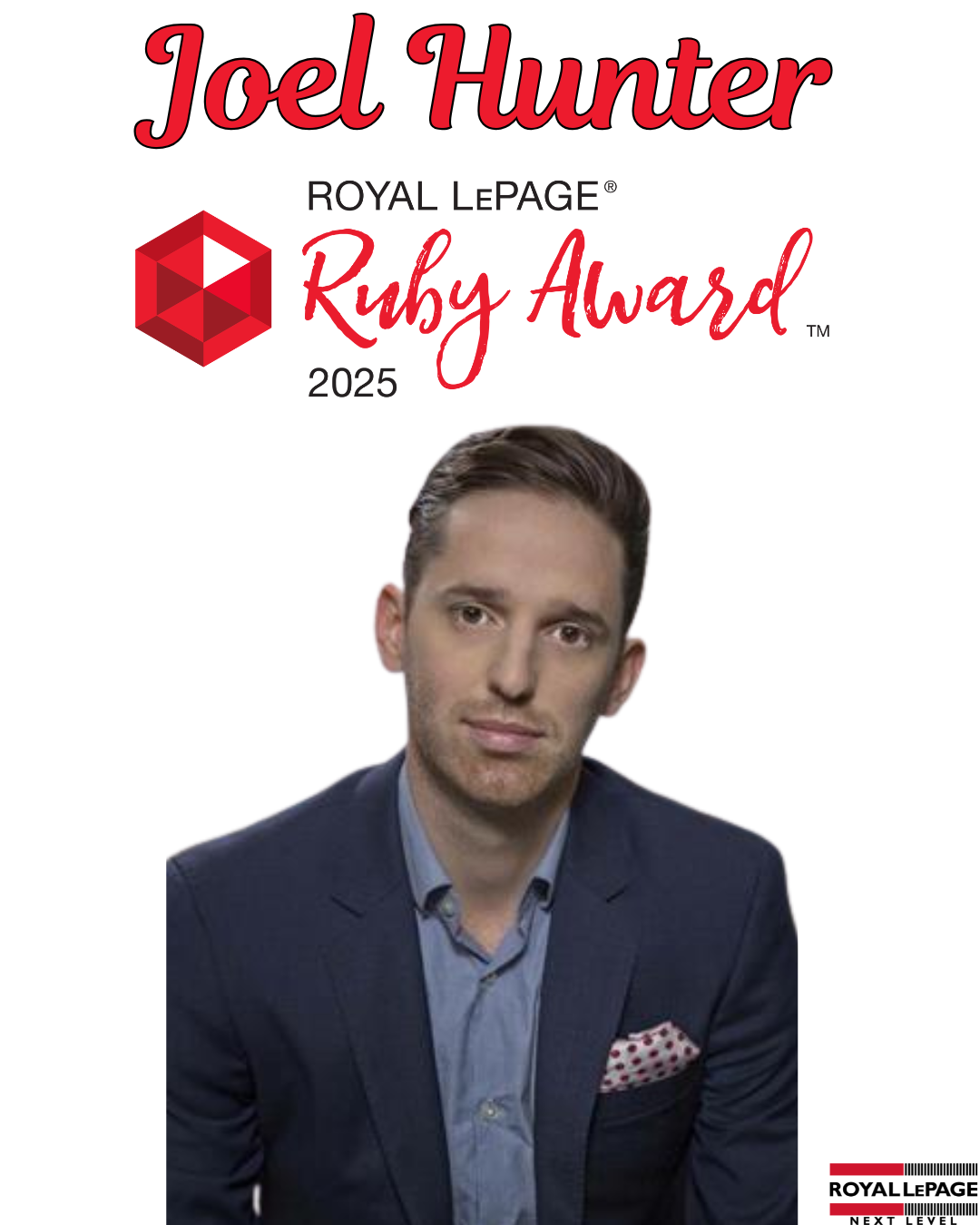 Joel Hunter Earns the Royal LePage Ruby Award for 2025 — ROYAL LEPAGE ...