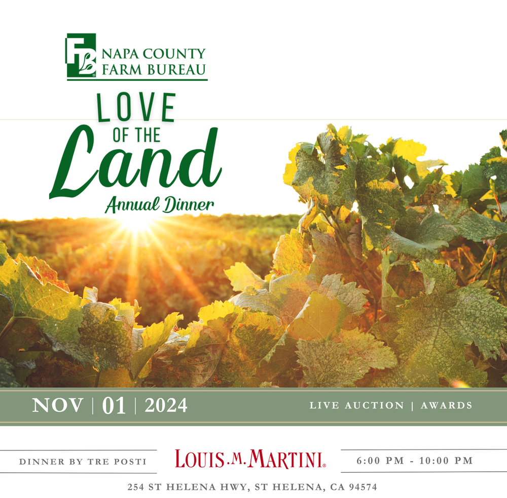 Love of The Land — Napa County Farm Bureau