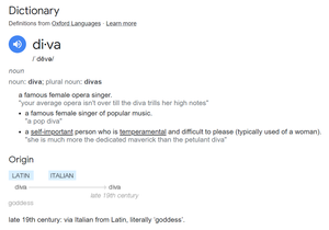 Being a Diva — Adi Denner