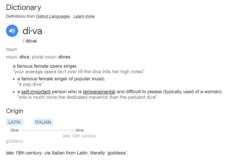 Being a Diva — Adi Denner