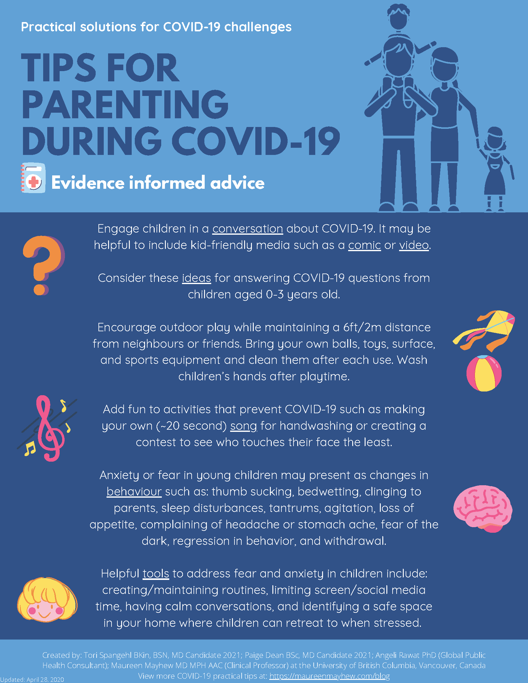 COVID-19: Tips for Parenting — Maureen Mayhew