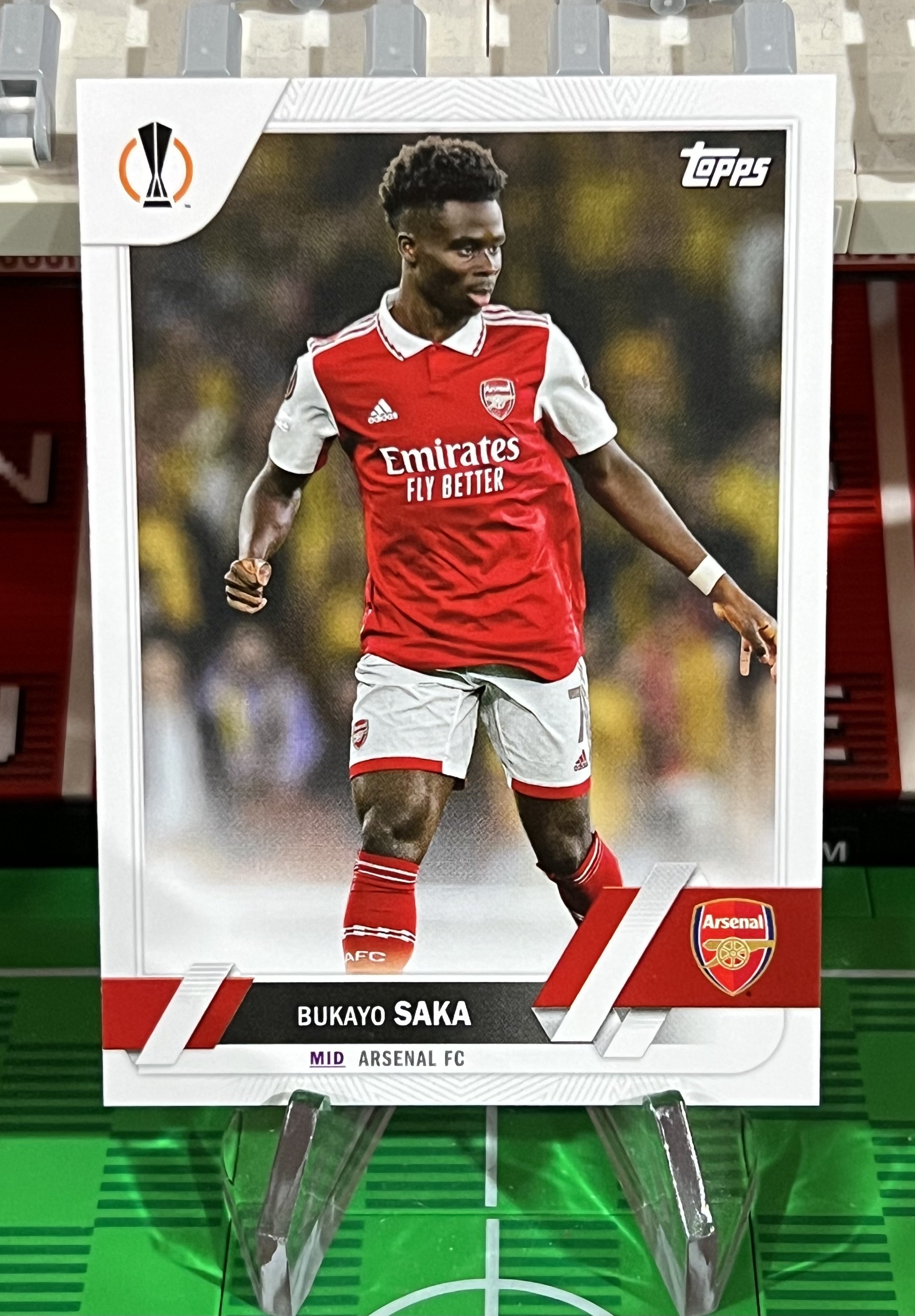 Arsenal FC 2023 Topps UEFA Club Competitions Cards - Autonomously Driving