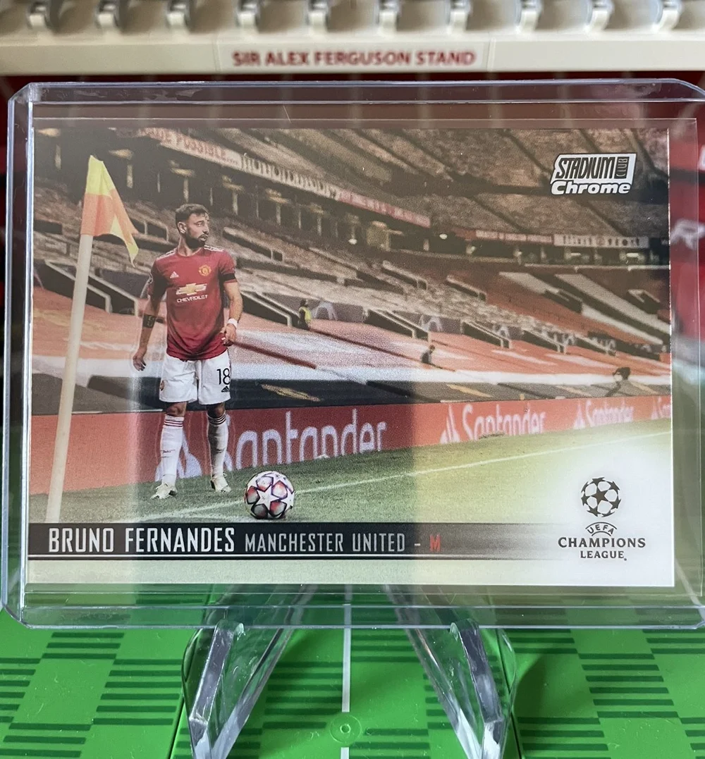 Bruno Fernandes Soccer Cards - Autonomously Driving