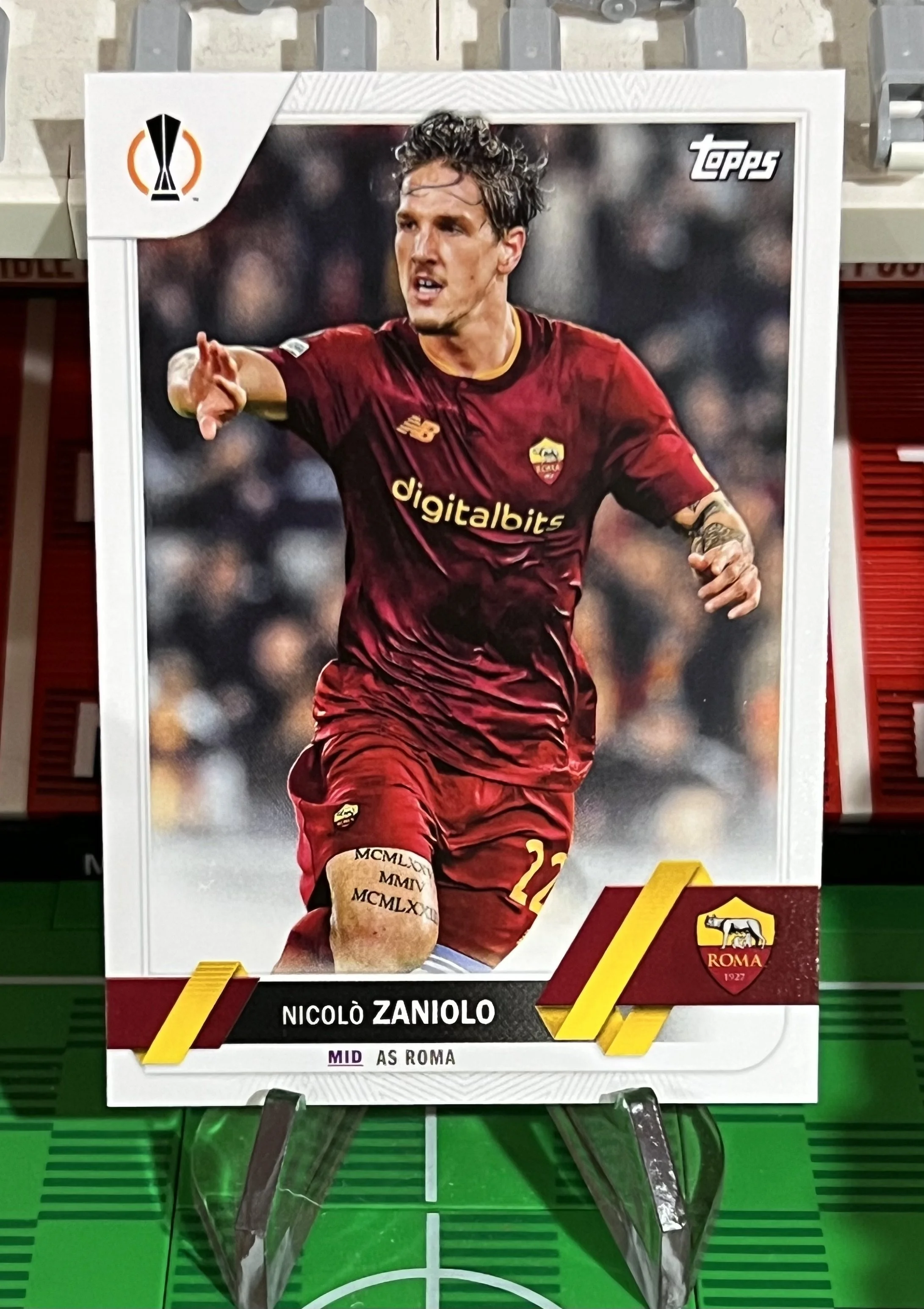 AS Roma 2023 Topps UEFA Club Competition Cards - Autonomously Driving