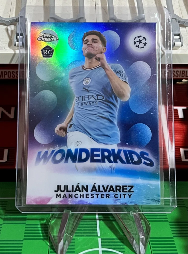 Julian Alvarez Rookie Card - Autonomously Driving