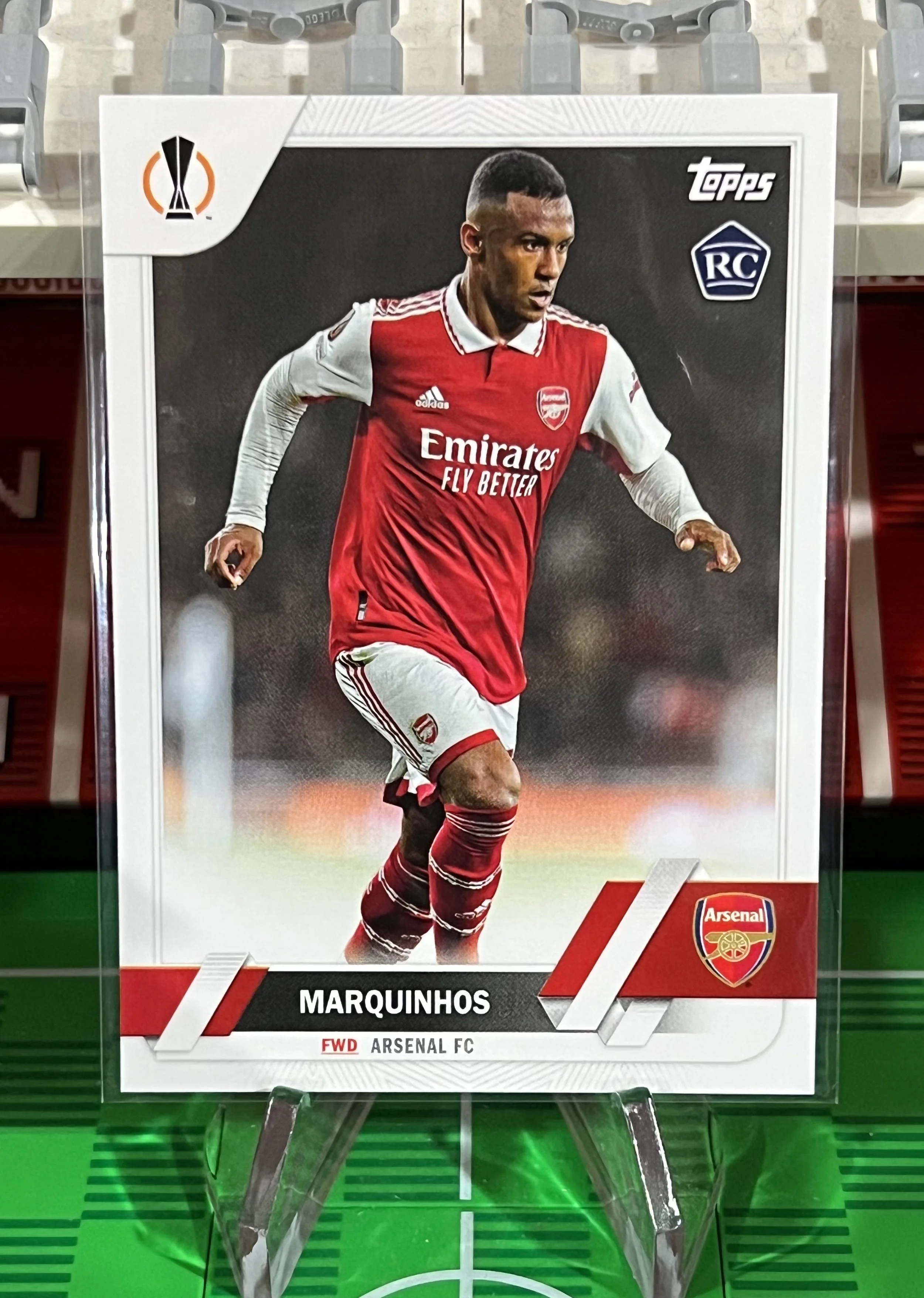 Arsenal FC 2023 Topps UEFA Club Competitions Cards - Autonomously Driving