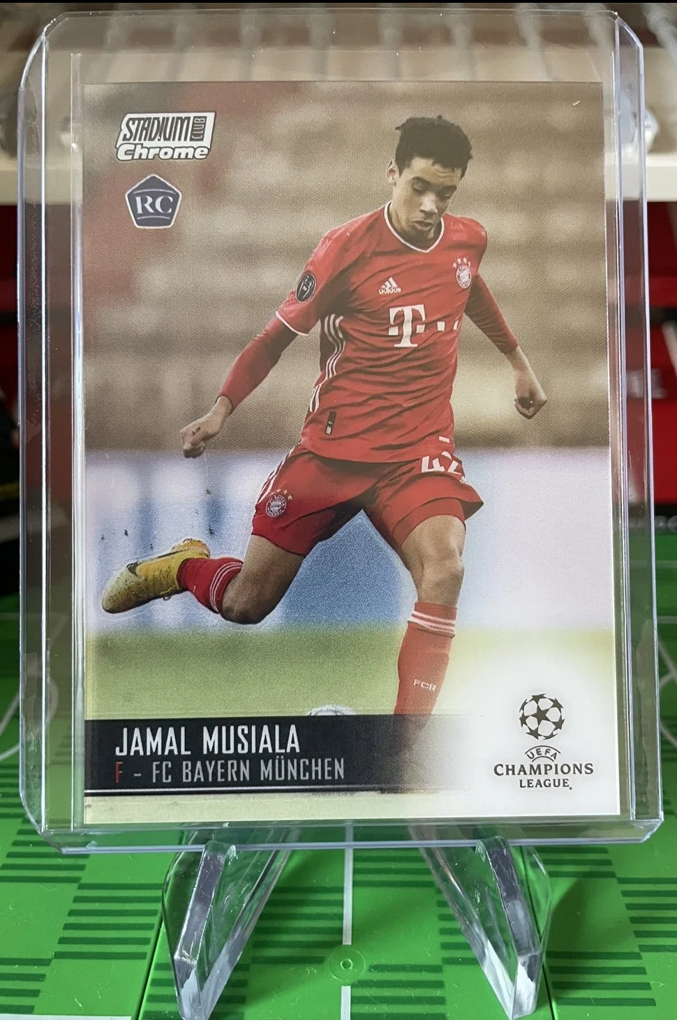 Jamal Musiala Rookie Card - Autonomously Driving