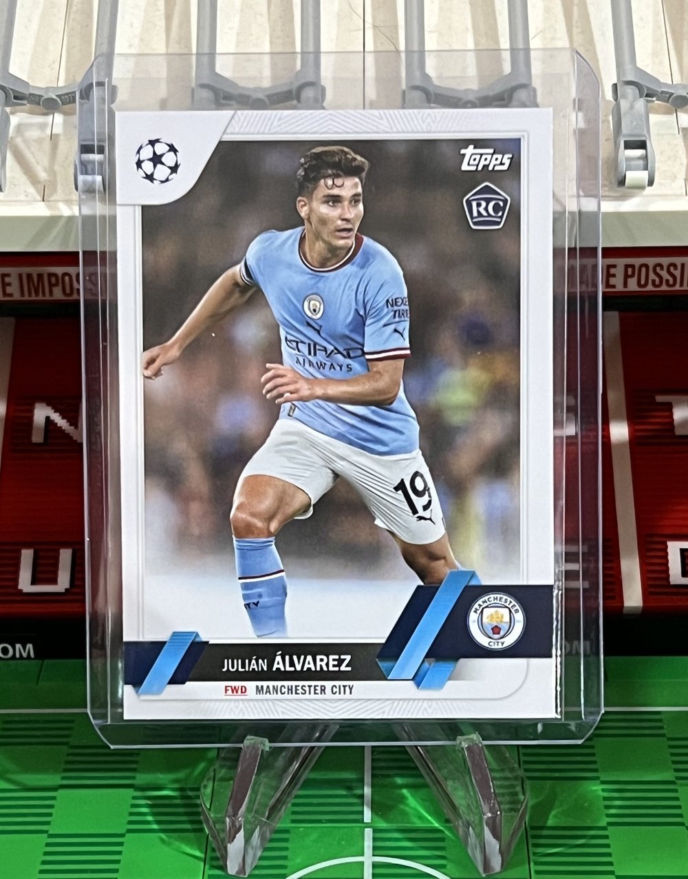 Julian Alvarez Rookie Card - Autonomously Driving