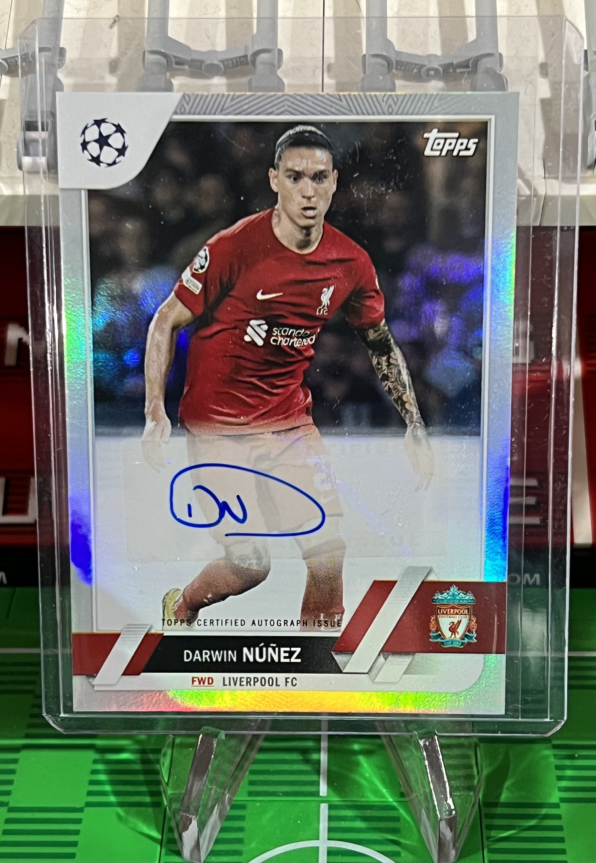 Liverpool FC 2023 Topps UEFA Club Competitions Cards - Autonomously Driving