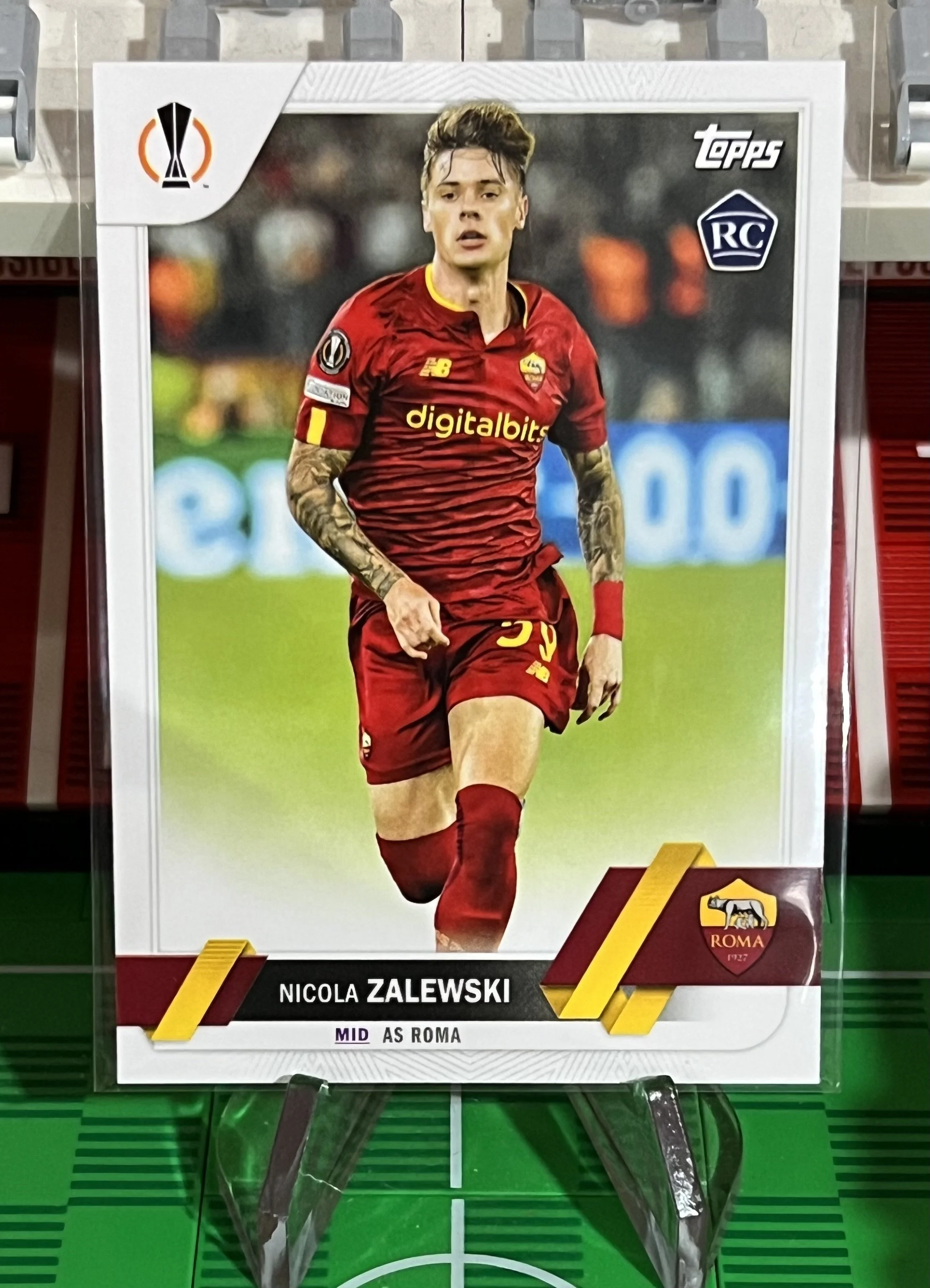 AS Roma 2023 Topps UEFA Club Competition Cards - Autonomously Driving