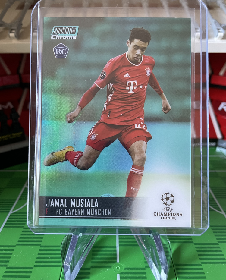 Jamal Musiala Rookie Card - Autonomously Driving