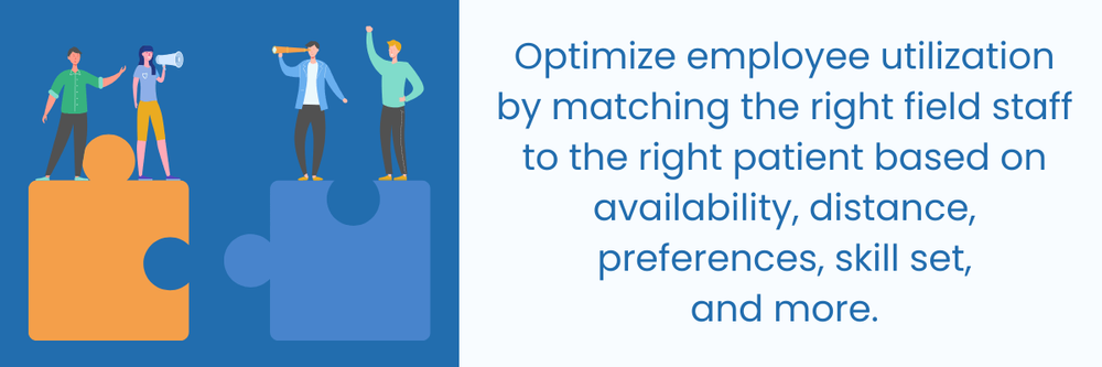 Optimize Home Care Staff Utilization with Intelligent Scheduling