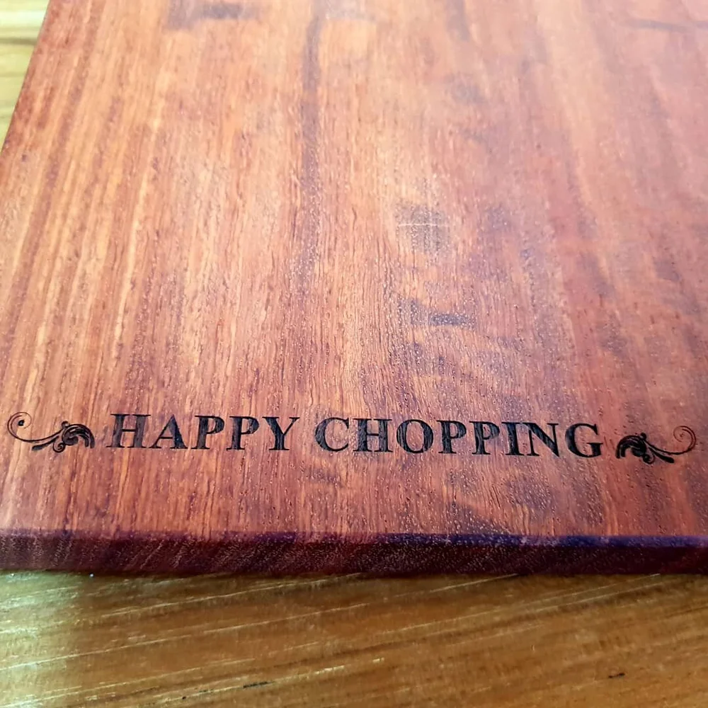 Custom Engraved Boards - Sustainable Urban Grown Singapore Wood