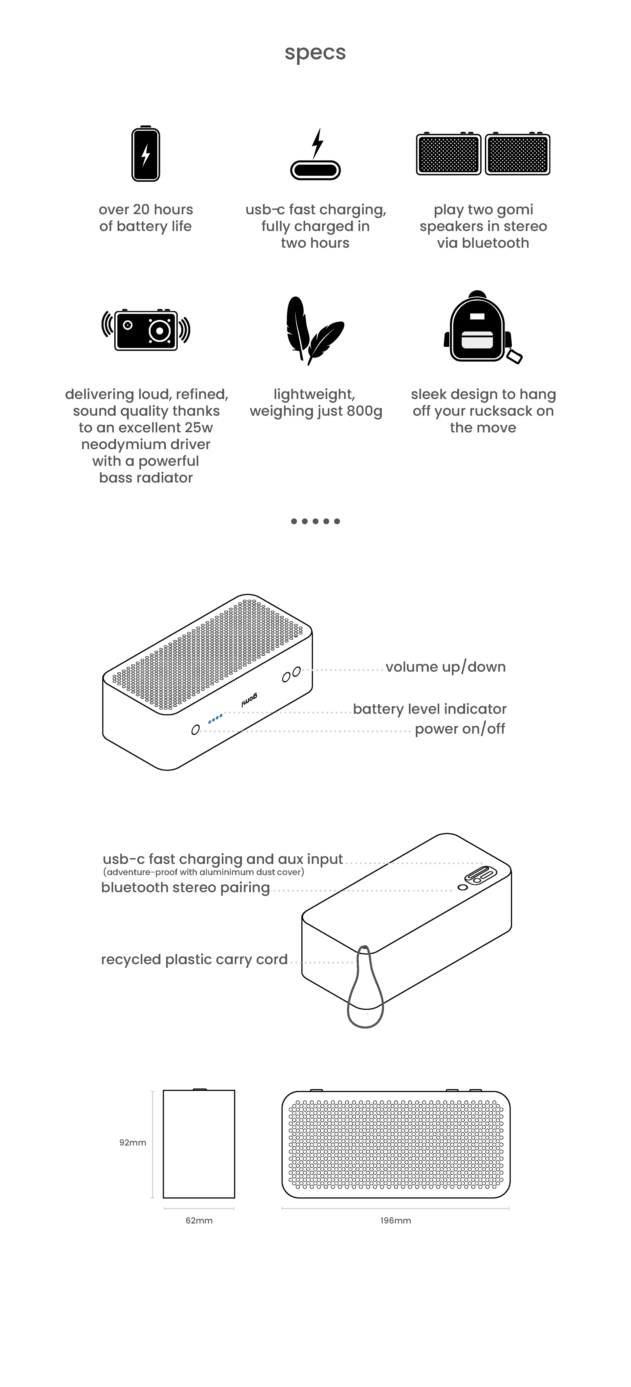Earth-Friendly Sustainable Portable Speakers, made from plastic bags ...