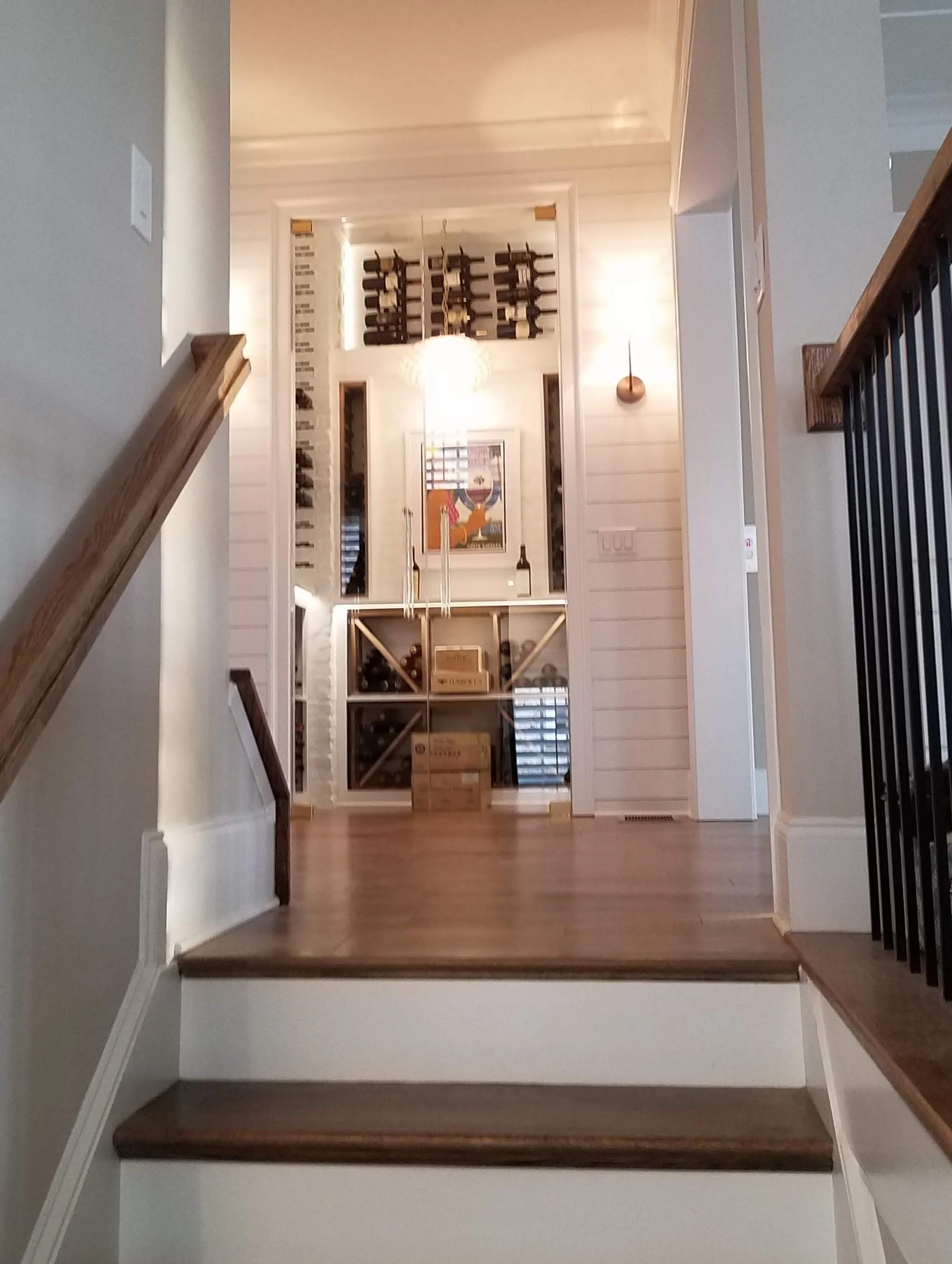 Modern Farmhouse Wine Cellar — Atlanta Wine Cellars