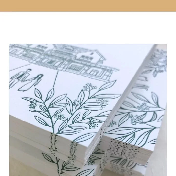 Why Custom Design and Letterpress Can Make Your Wedding — Big Wave ...