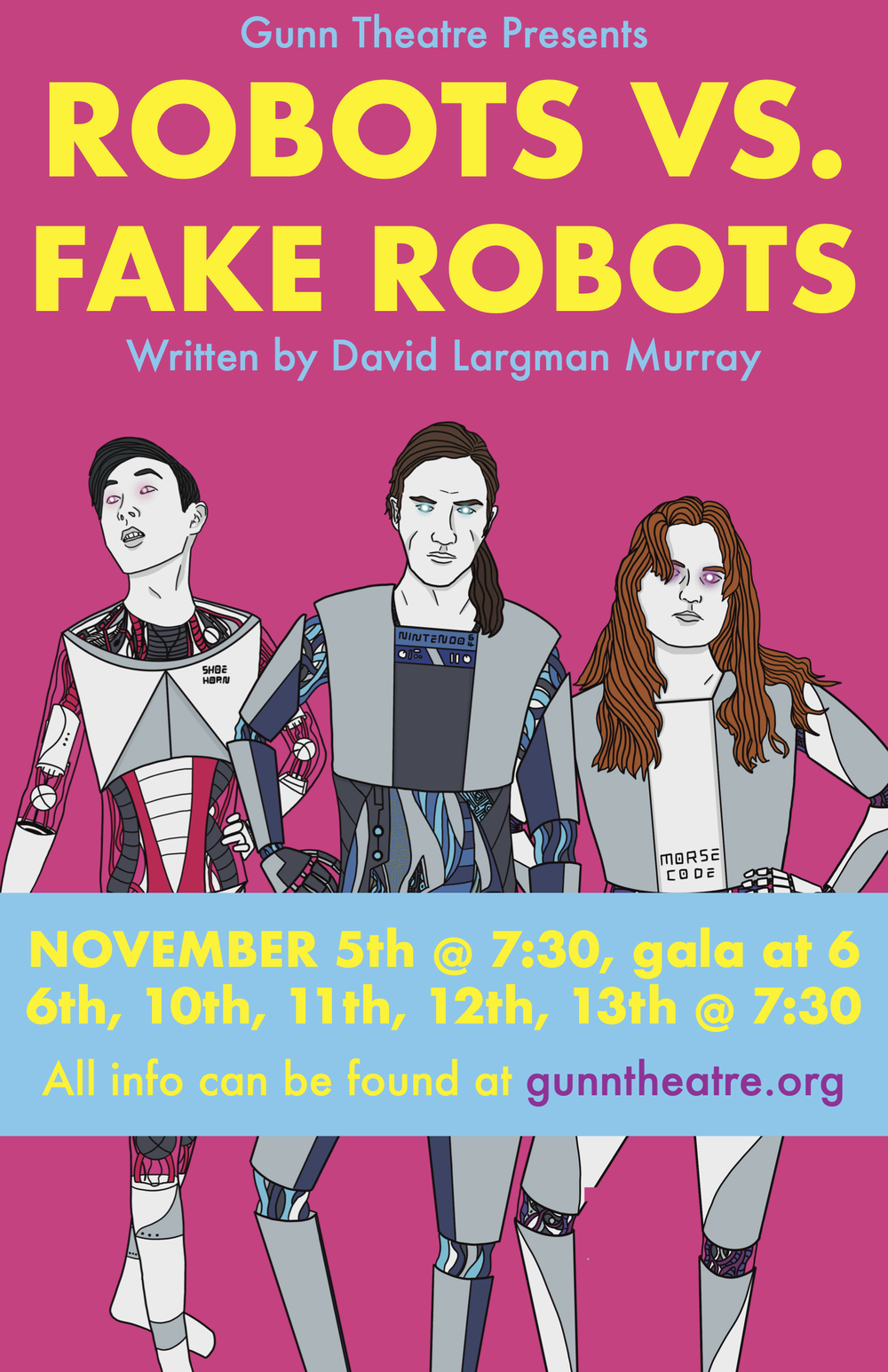 Robots vs. Fake Robots — Gunn Theatre