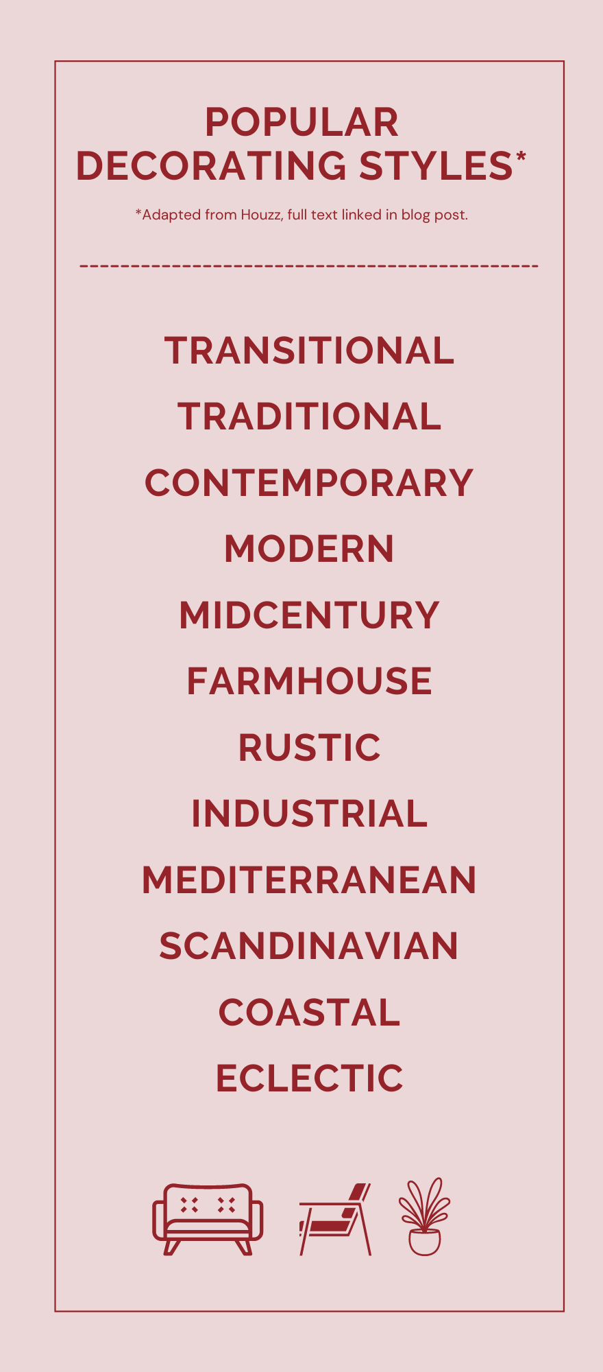 popular decorating styles — Wiles Design Group