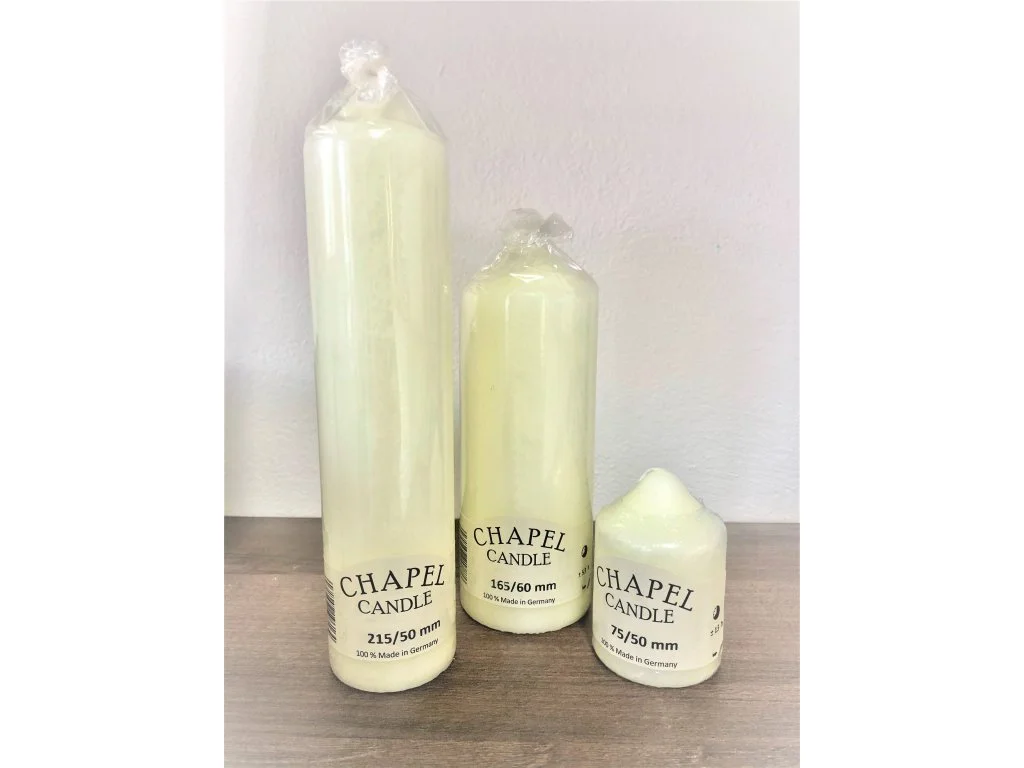 rustic coloured tapered candles — The Old Electric Shop