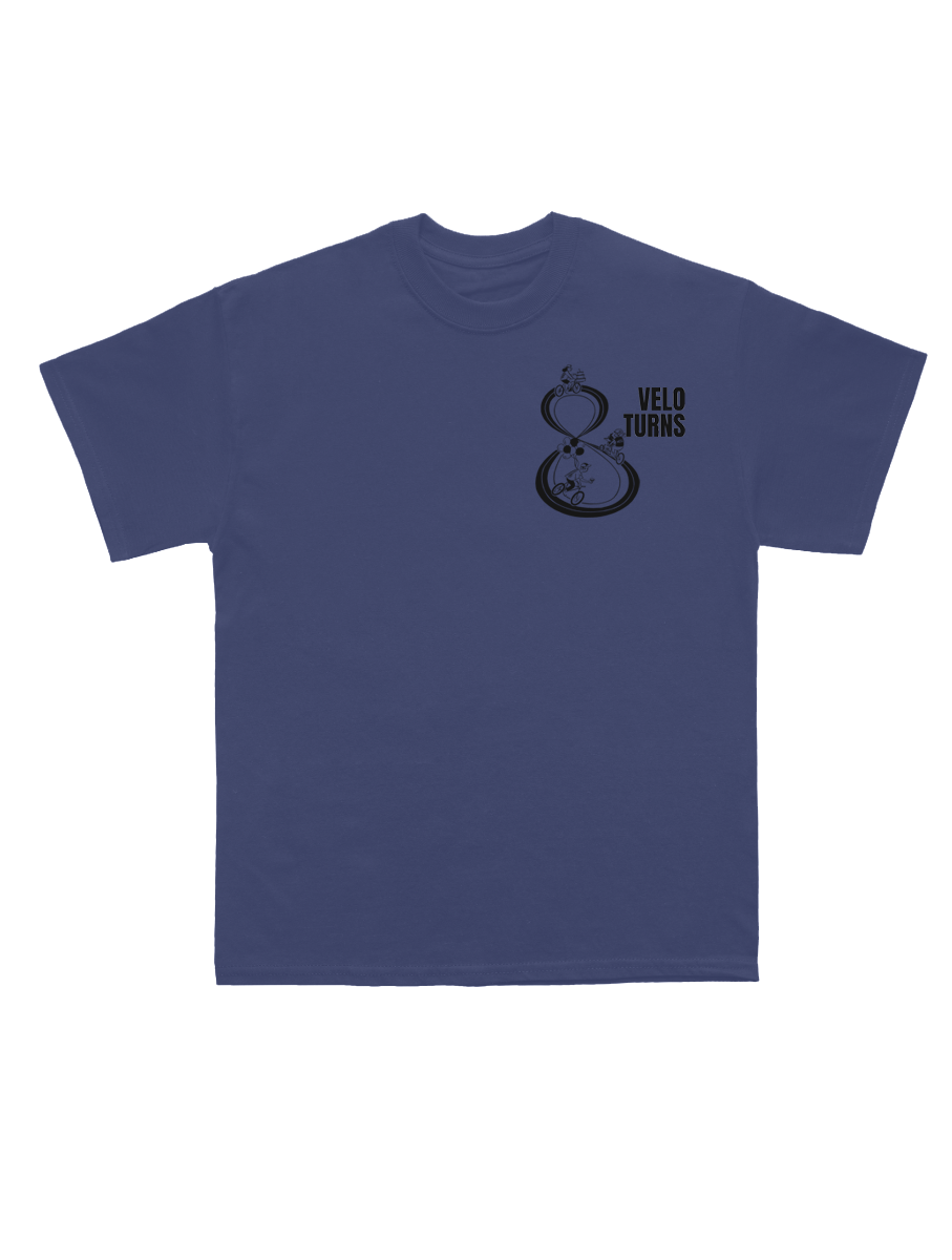 Velo 'On the Bike' Saddle T-Shirt - Black Long sleeve — Velo Domestique