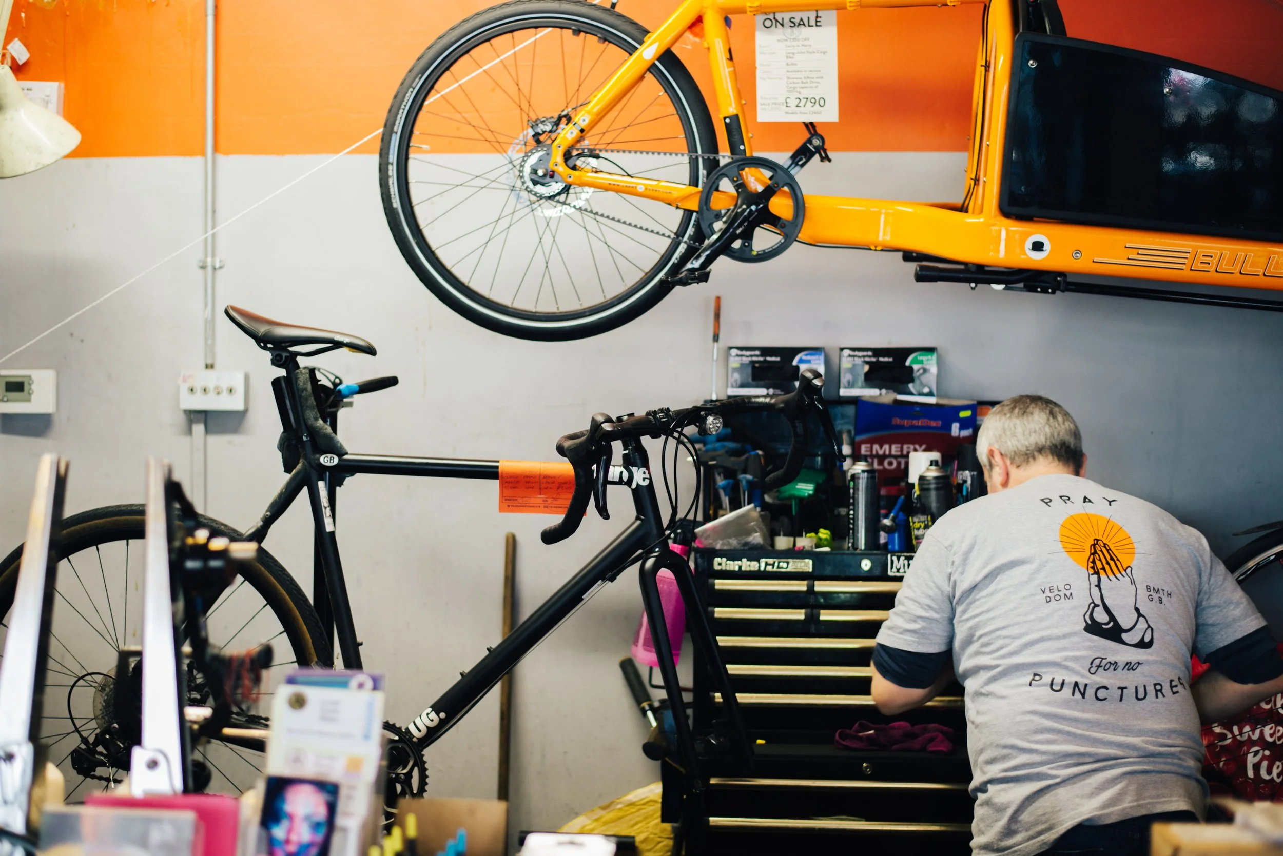 Servicing & repairs — Velo Domestique