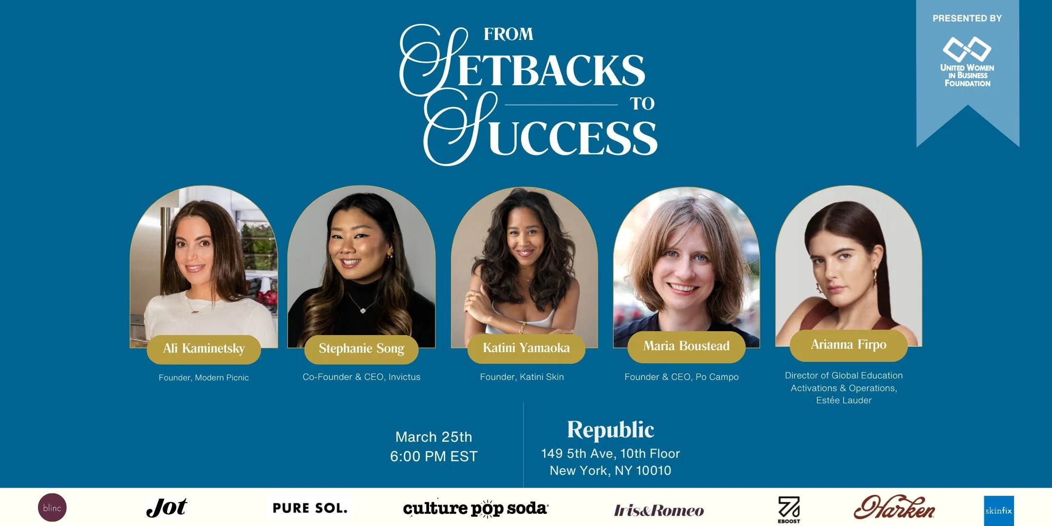 UWIB Presents: From Setbacks to Success: Women and Resilience 2025 — United Women in Business