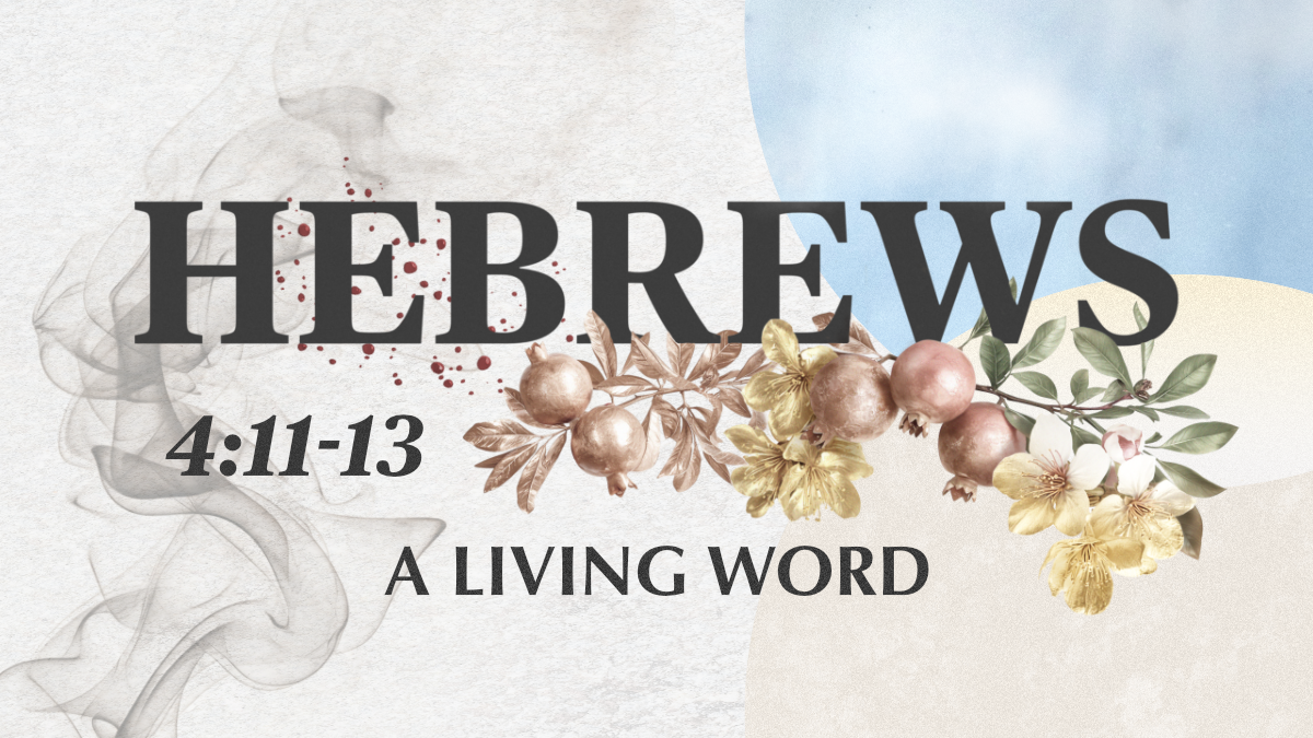 Hebrews - A Living Word — International Church of Prague