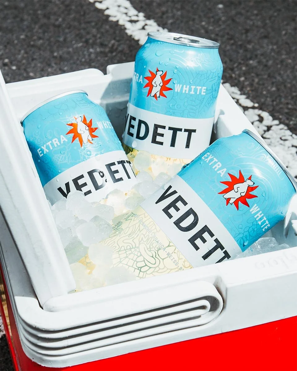 红蓝碰撞，VEDETT罐装白熊玫瑰红啤酒全新上市 — Amazedaily