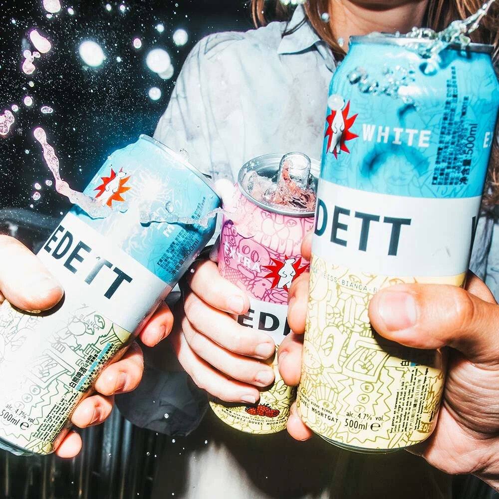 红蓝碰撞，VEDETT罐装白熊玫瑰红啤酒全新上市 — Amazedaily