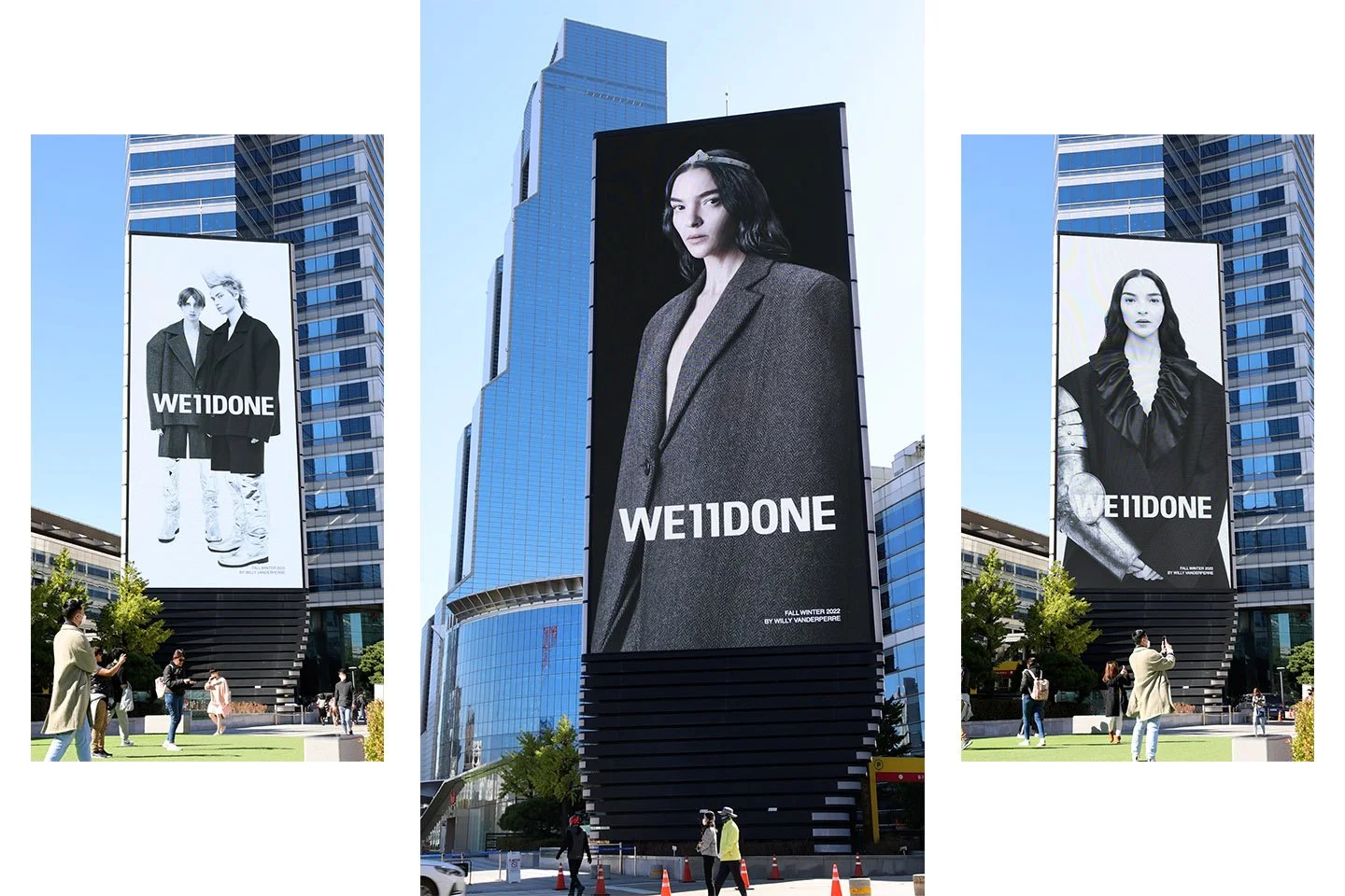 WE11DONE发布2022秋冬系列广告大片 — Amazedaily