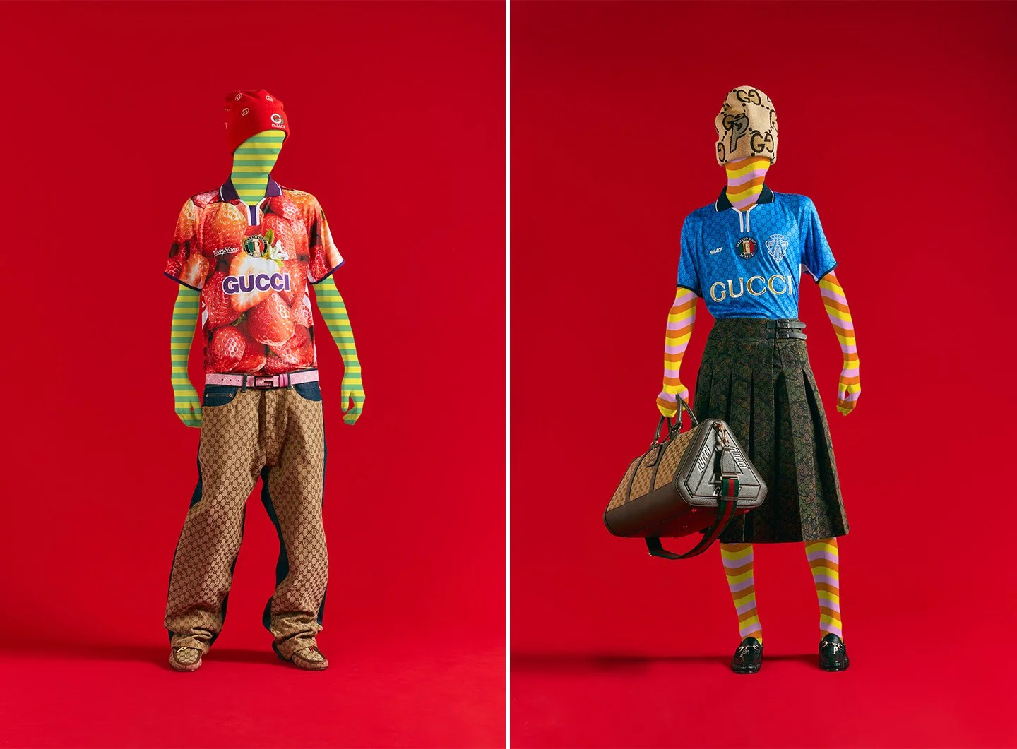 全新PALACE GUCCI合作系列发布，启幕超乎想象的实验之旅 — Amazedaily