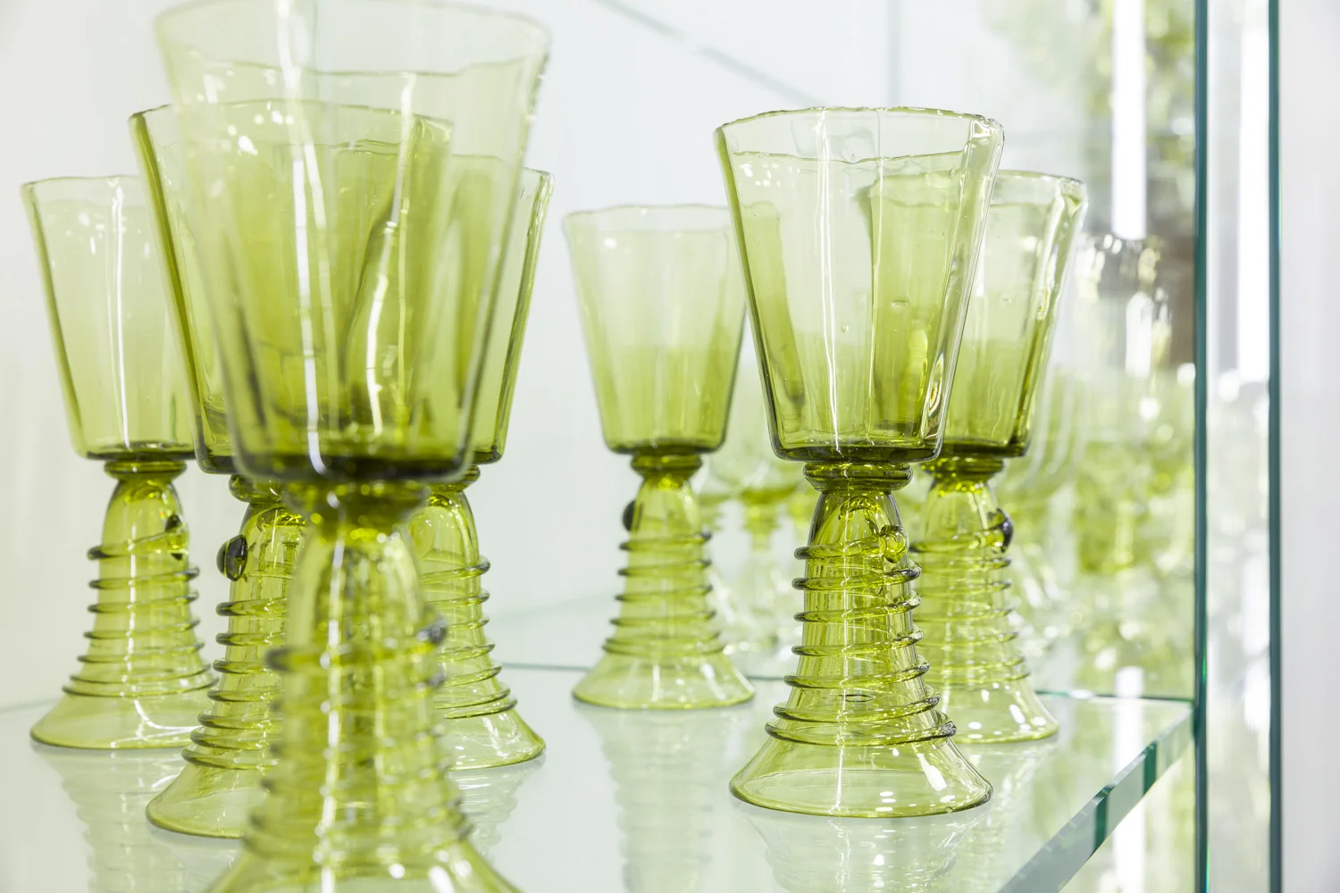 Choose from original glass in our shop — Pragl - Prague Glass Experience
