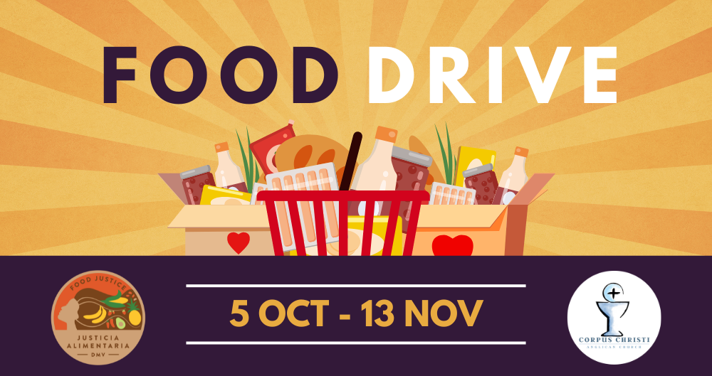 Food Drive — Corpus Christi Anglican Church