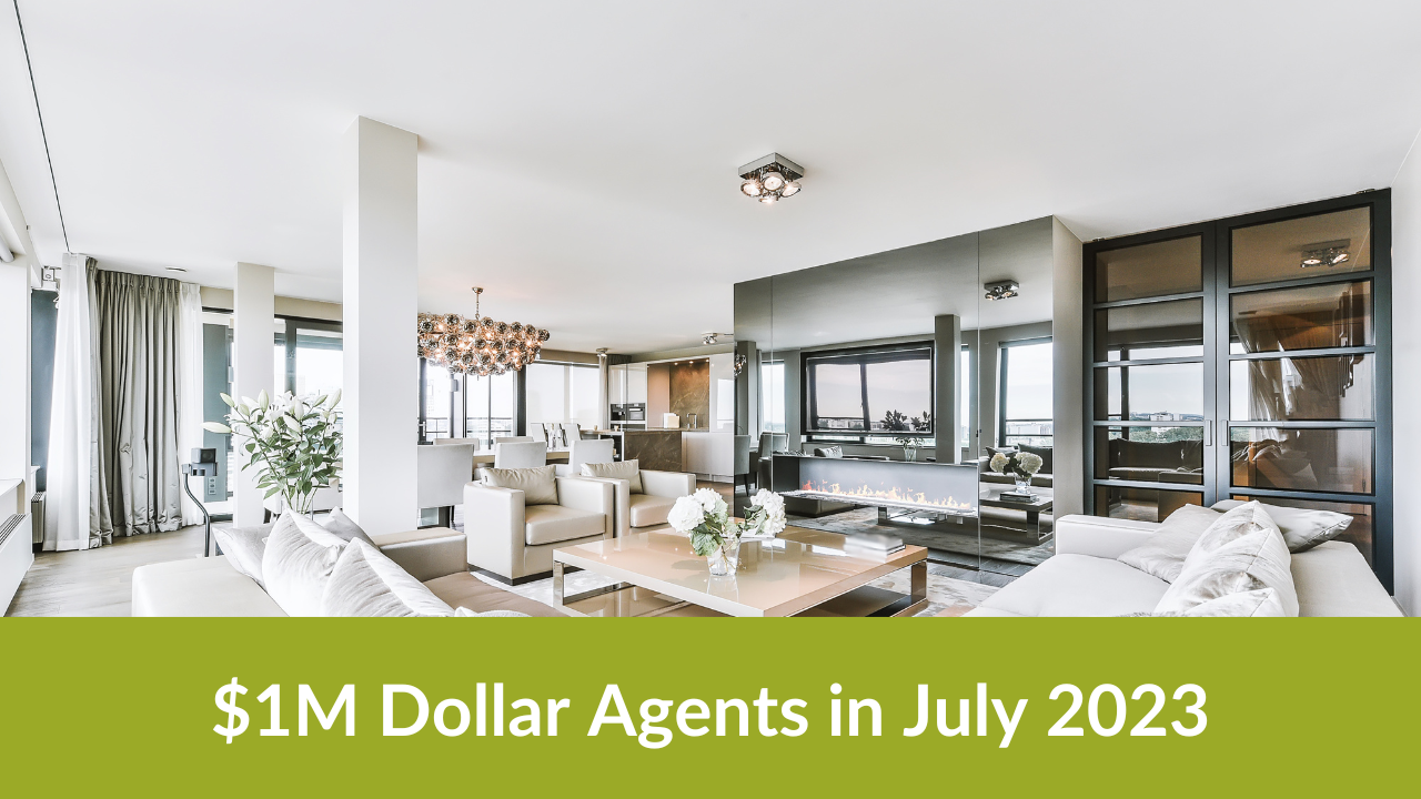 July 2023 Million Dollar Agents — reo family