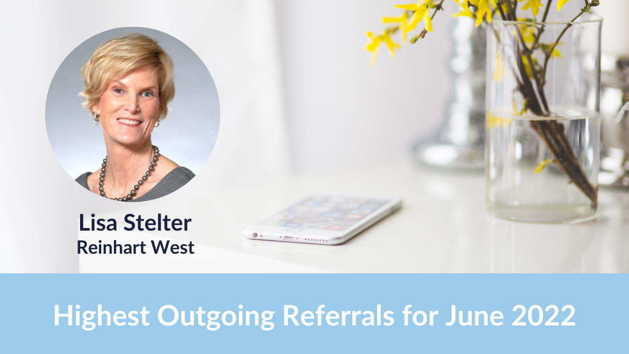 Highest Outgoing Referrals for June 2022 — reo family