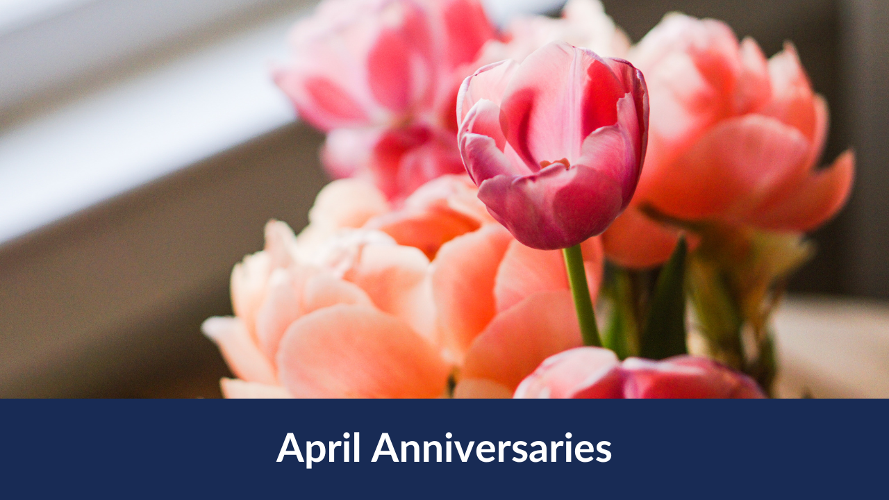 April 2024 Anniversaries — reo family