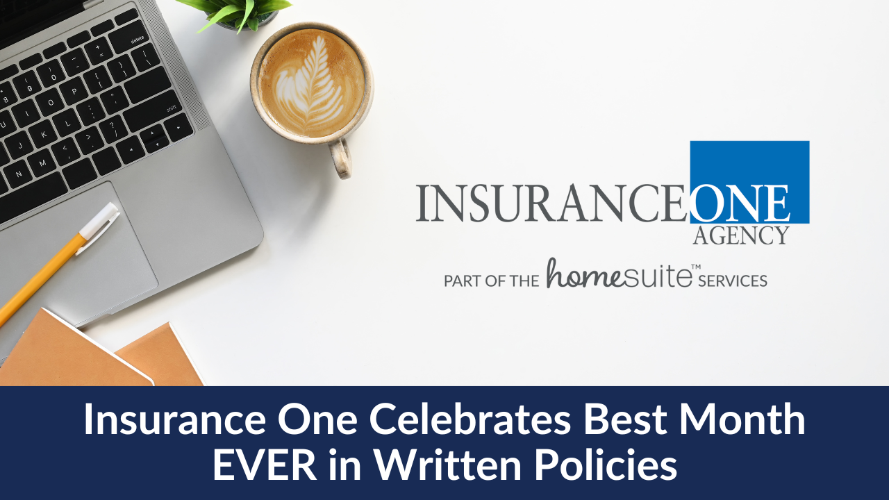Insurance One Achieves Best Month EVER in Written Policies — reo family