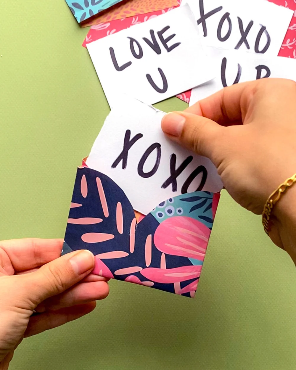DIY Heart Envelopes — March Party Goods
